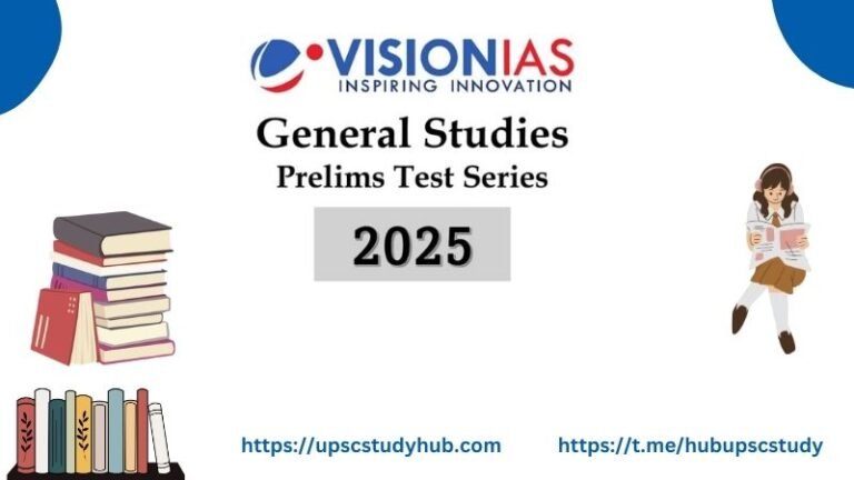 Vision IAS test series 2025